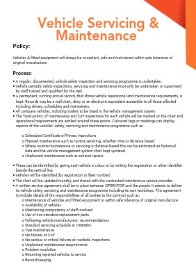 Vehicle Servicing Maintenance - Ia Ara Aotearoa Transporting New ...